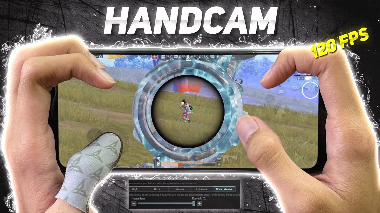 120 FPS! Best HANDCAM 5 Fingers + Gyroscope | ROG Phone 6 ️ PUBG Mobile ...