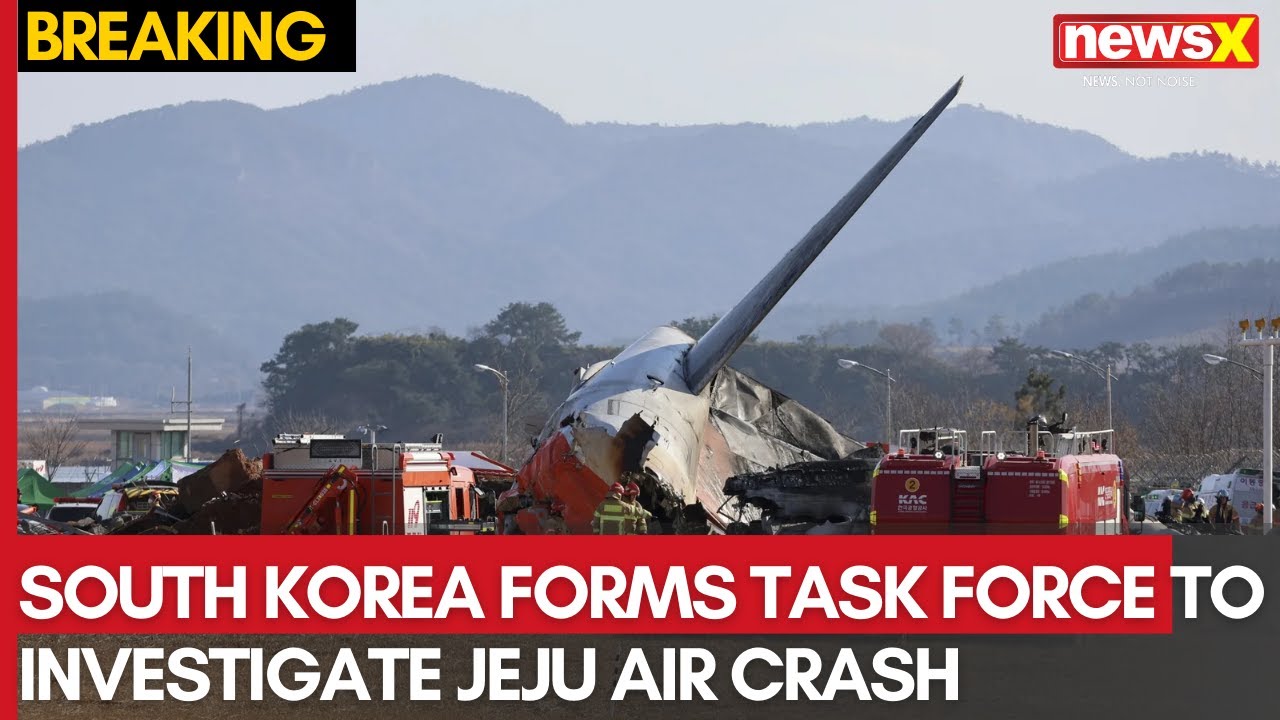 Jeju Air Crash | South Korea Forms Task Force to Investigate Jeju Air ...