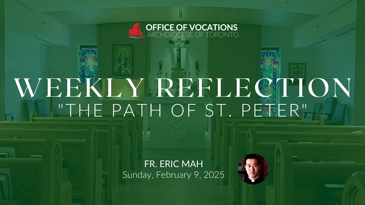 THE PATH OF ST. PETER | Fr. Eric Mah - YouTube