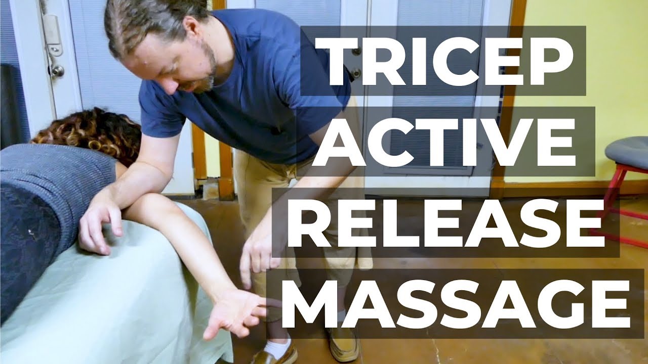 Tricep Active Release Massage - YouTube