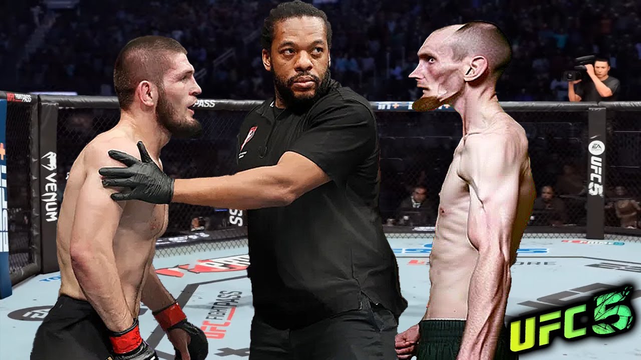 Khabib Nurmagomedov vs. Skinny Fighter (EA sports UFC 5) - YouTube