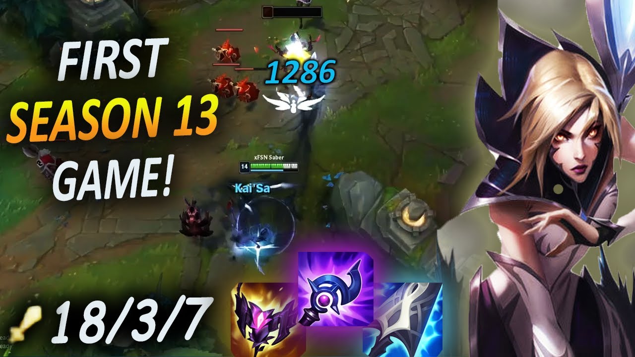 MY FIRST ADC GAME OF SEASON 13 - YouTube