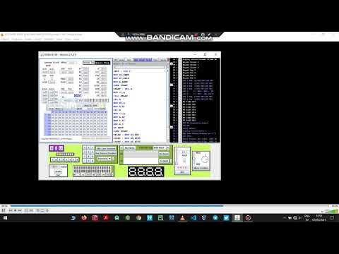 RING COUNTER USING 8051 MICROPROCESSOR_gokulraj50 - YouTube