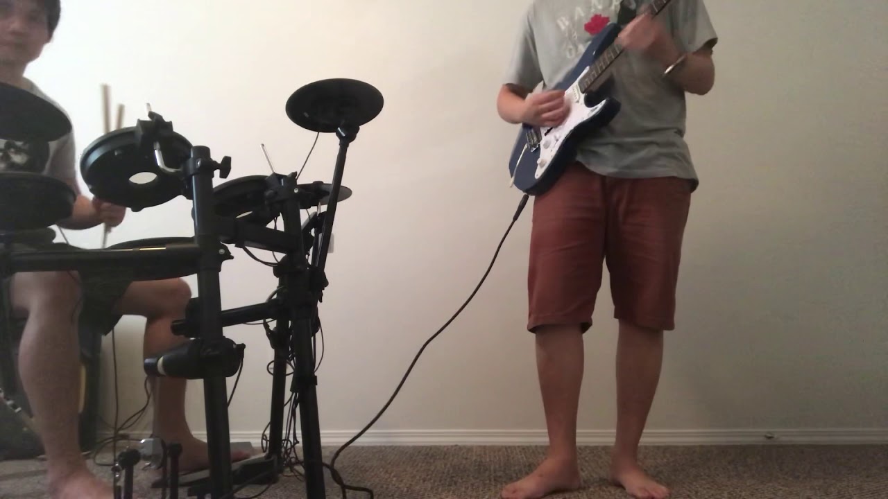 Testing our new drum kit - YouTube
