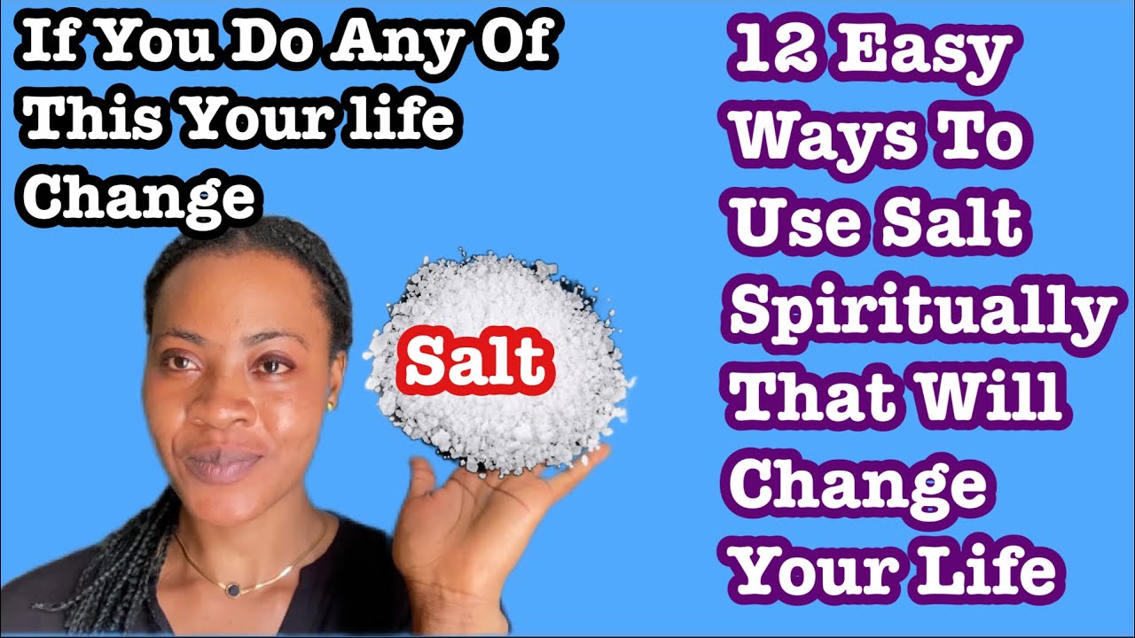 12 Spiritual Ways To Use Salt That Will Change Your Life #canada # ...