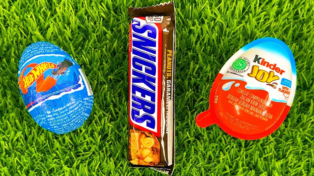 So Yummy Candies Unpacking ASMR - Snickers Peanut Caramel, Zaini Hot ...