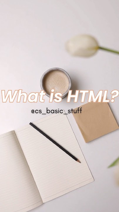 Html Is The Foundation Of Web Development Cs Html Htmlbasics Youtube