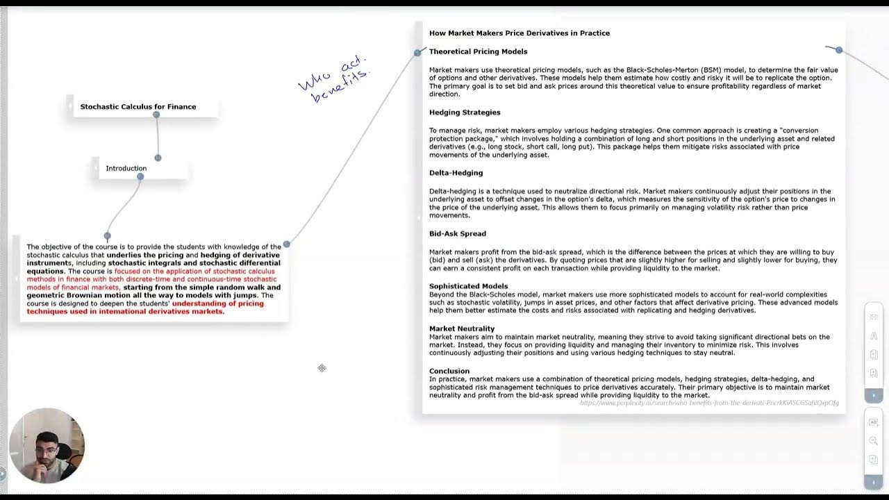 Ms.c in Quantitative Finance - Stochastic Calculus for Finance - Course ...