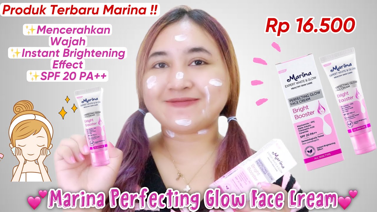 Review Marina Expert White & Glow Perfecting Glow Face Cream [TERBARU ...