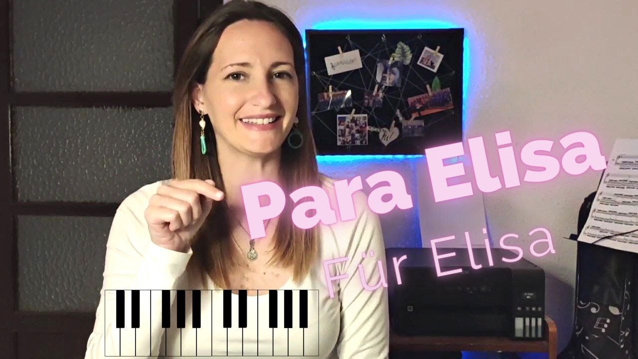 Para Elisa Tutorial Piano 🎹 - YouTube