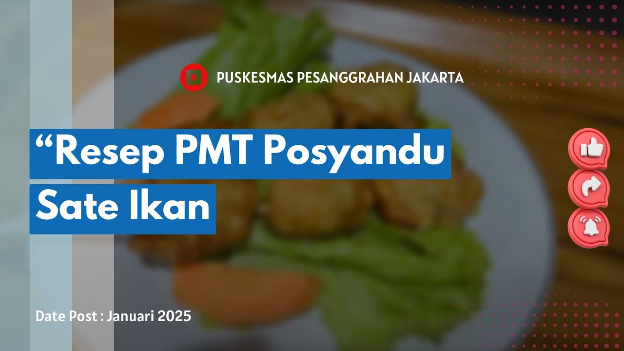 Resep PMT Posyandu | Sate Ikan - YouTube
