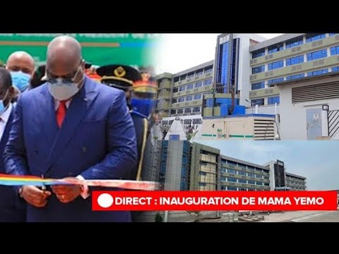 🔴DIRECT FATSHI INAUGURE MAMAN YEMO BOTALA NDENGE EKOMI POTO NA KINSHASA ...