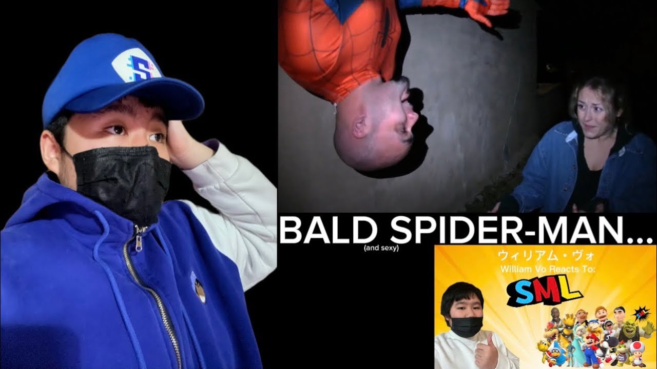 SML Movie: Junior's Movie Night! REACTION | BALD SPIDER-MAN ...
