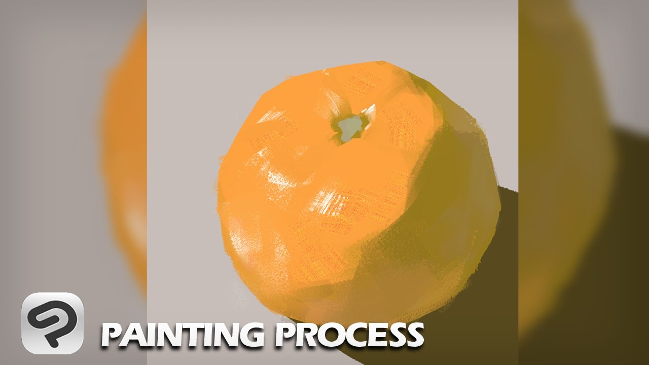 Painting Process - Orange - YouTube