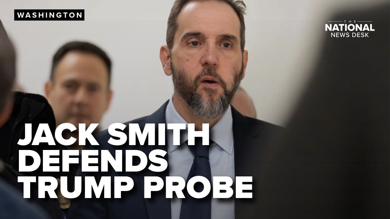 Jack Smith defends criminal cases against Trump - YouTube