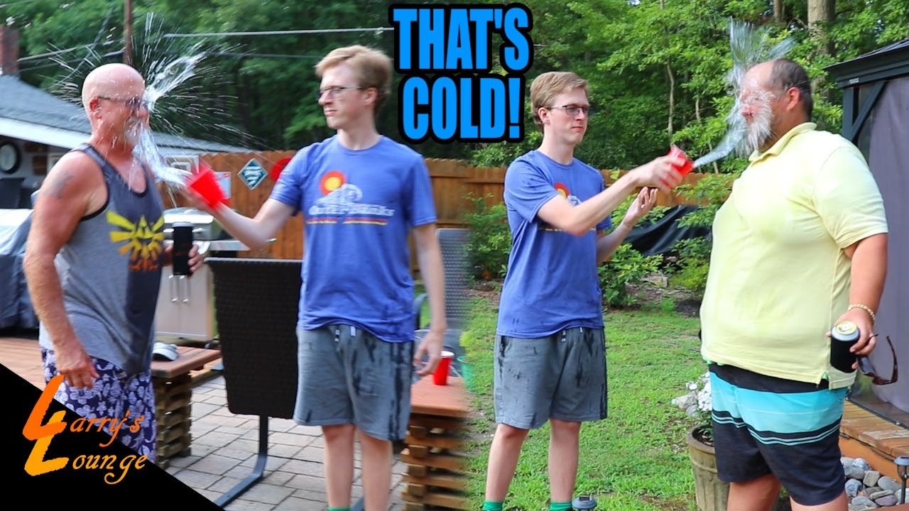 Splash Pong Challenge! - YouTube