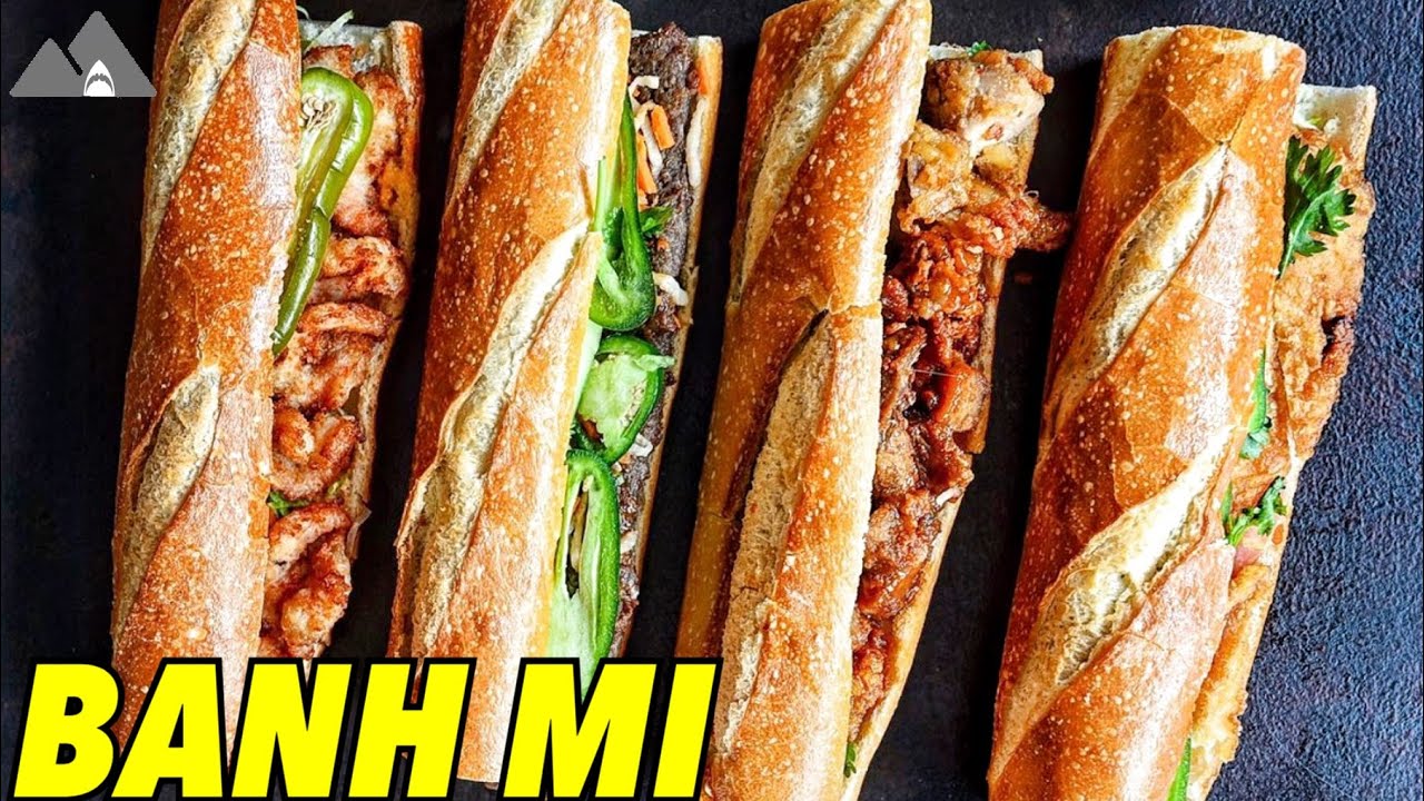 Four MUST Eat Banh Mi Sandwiches ( Bay Area Vietnamese Food ) - YouTube