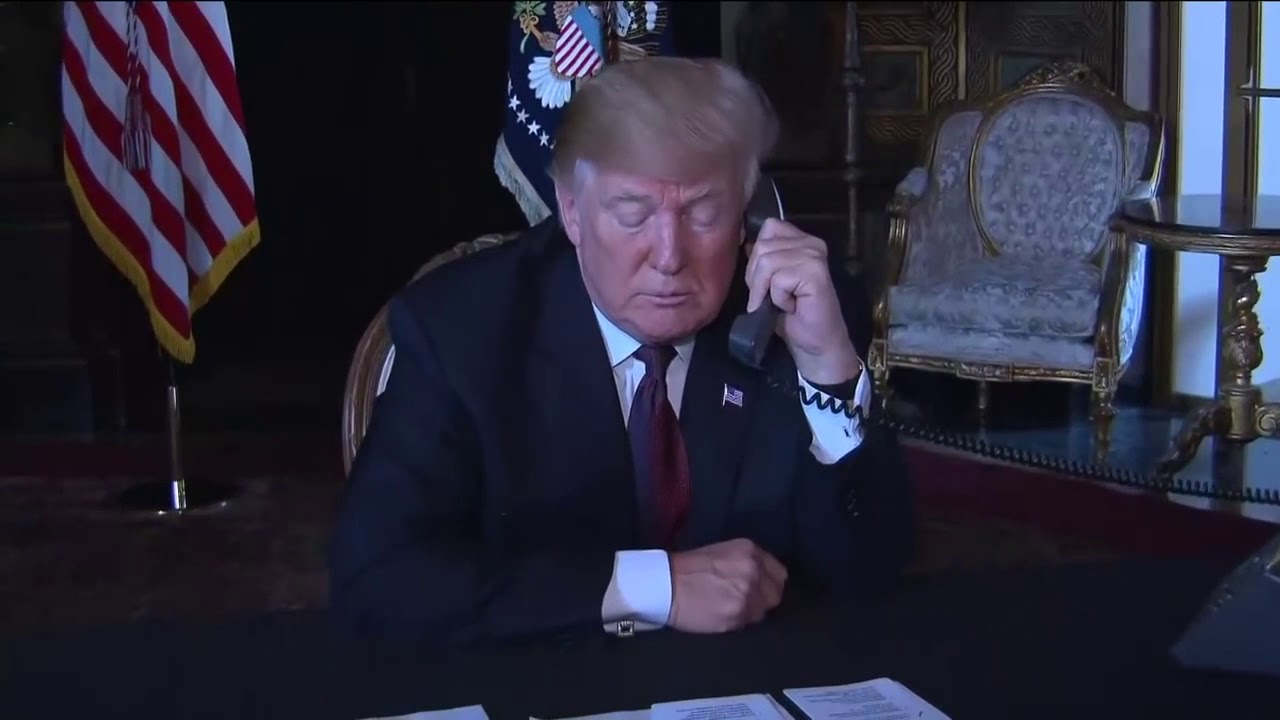 President Trump Confused About How to Use Telephone - YouTube
