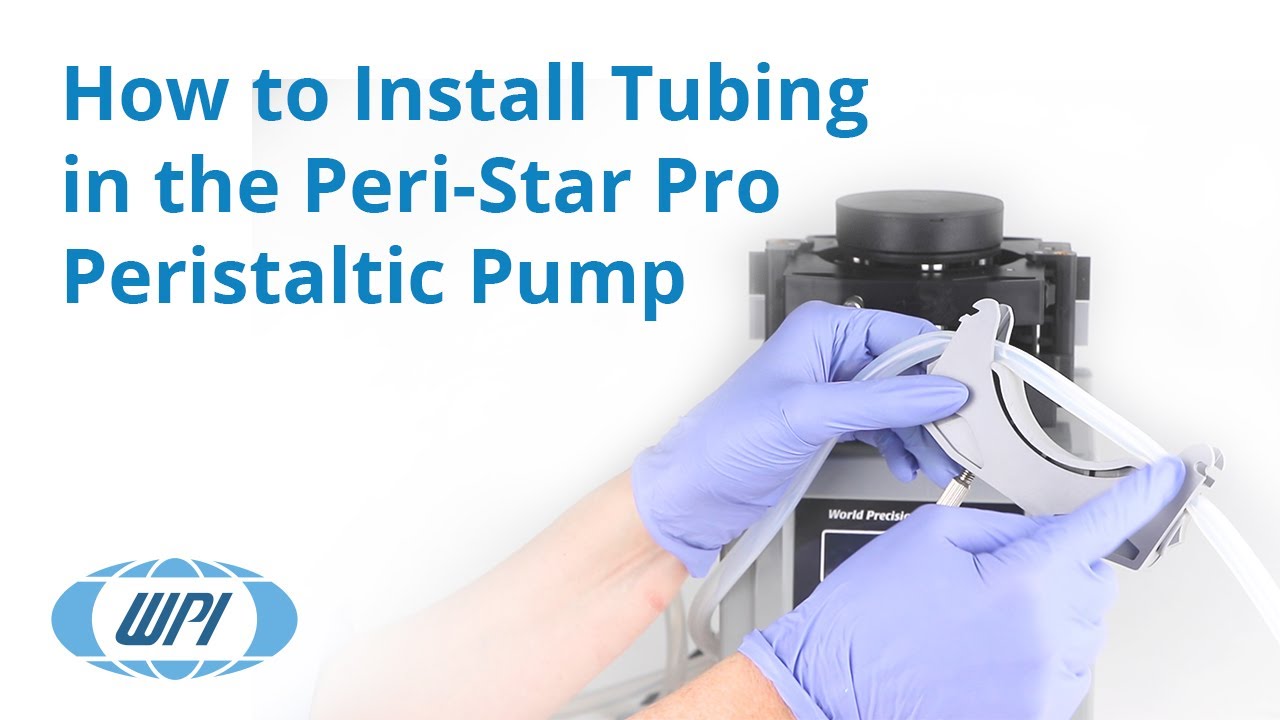 How to Install Tubing in the Peri-Star Pro Peristaltic Pump - YouTube