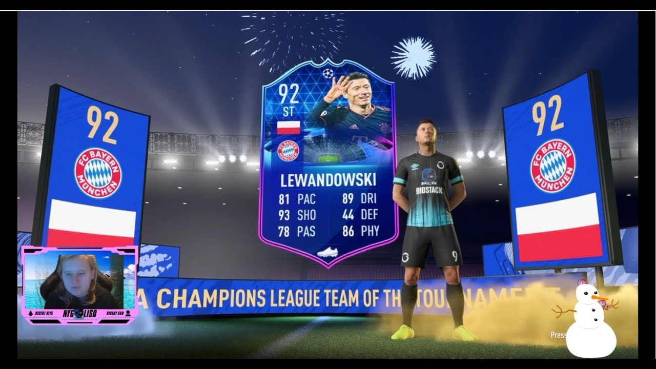 OMFG TOTGS LEWANDOWSKI IN A PACK / GOLD 1 FUT CHAMPS REWARDS / FIFA 20 ...