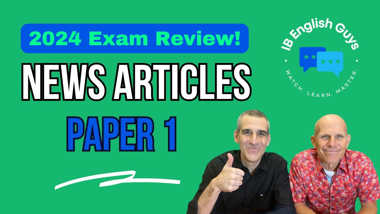 IB English A - Textual Analysis - Hard News Articles - Close Reading ...