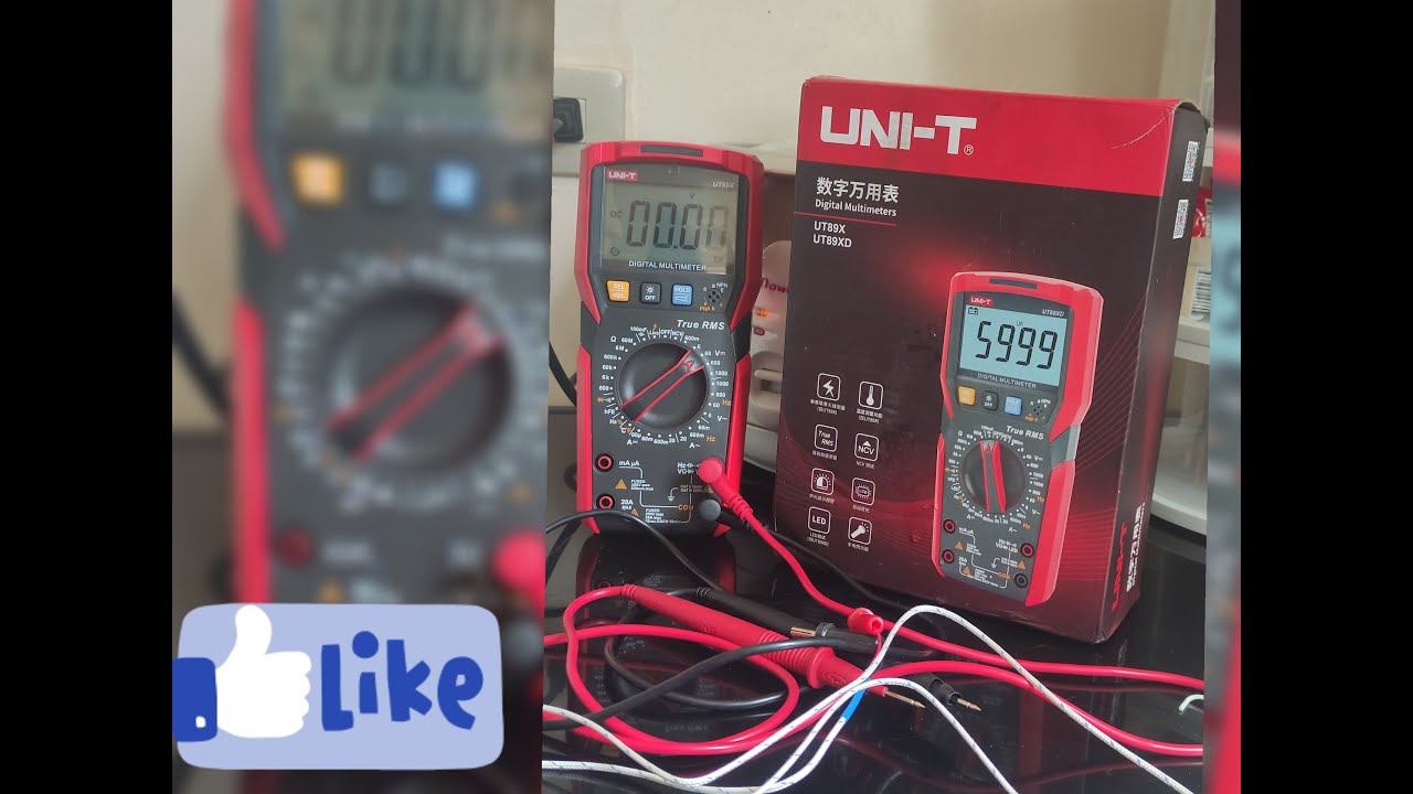 UNI-T UT89X Digital multimeter - YouTube