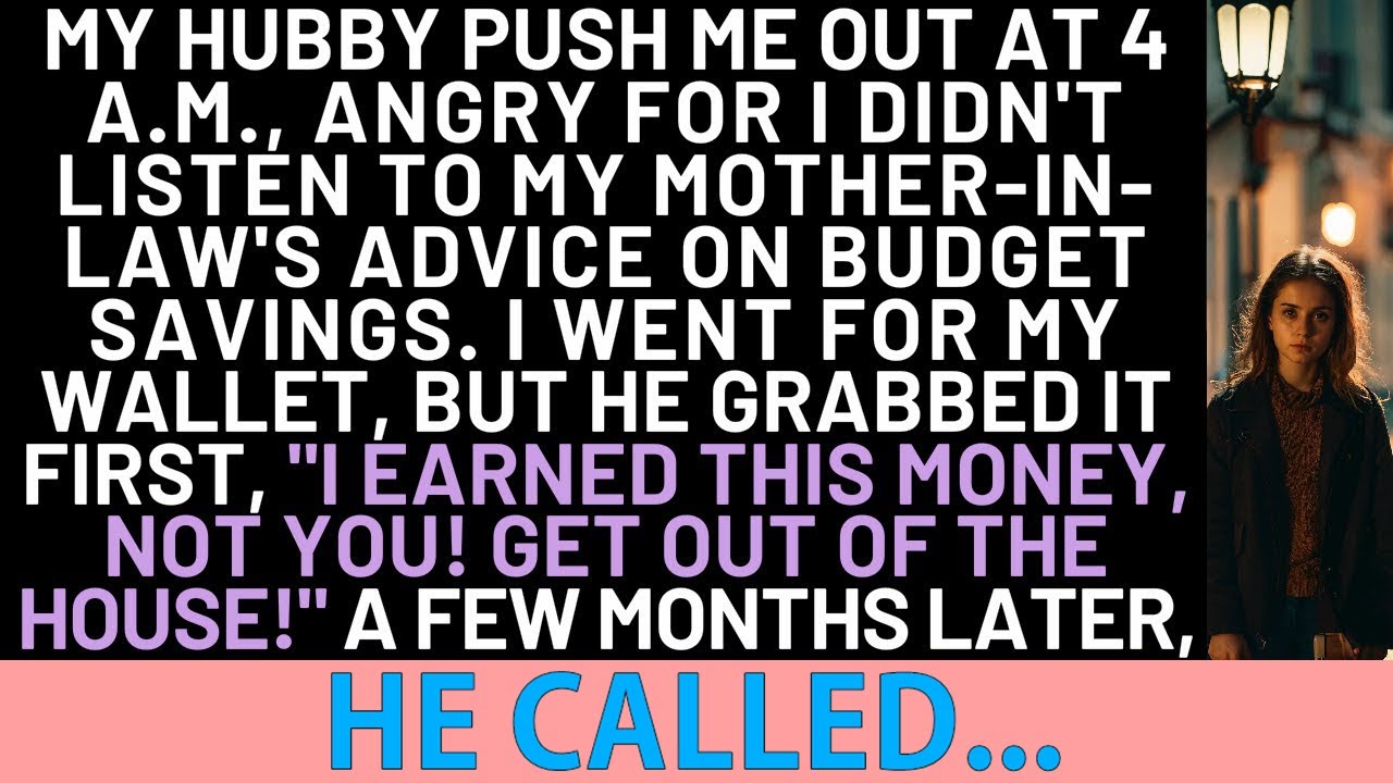 My Hubby Push Me Out At 4 a.m., Angry For I Didn't Listen To My MIL's ...
