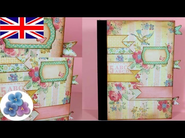 How To Make A Scrapbook Cover From Scratch How To Make DIY Scrapbook