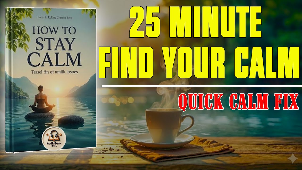 Unlock Inner Peace: A 25-Minute | Book Summary How to Stay Calm and ...