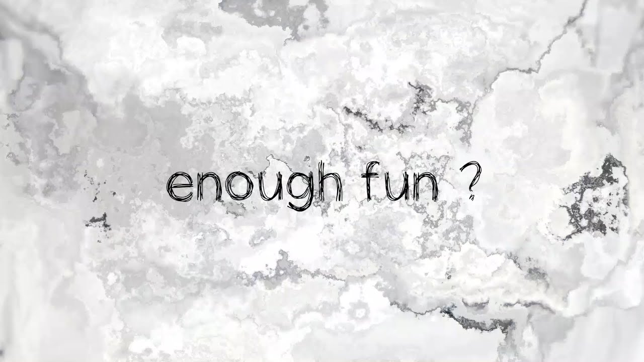 Enough Fun Visualiser + Lyrics - YouTube