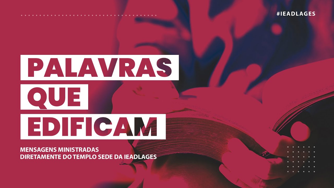 Palavras que Edificam - É Tempo de Reconstruir a sua História - Pr. Anderson Cleiton - YouTube