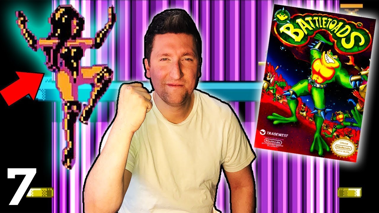 BATTLETOADS (1991) NES | FINAL BOSS (DARK QUEEN) | LAST LEVEL! (LVL 12 ...