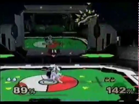 SSBM Mow (Mewtwo) vs Cape (Bowser) Two - YouTube