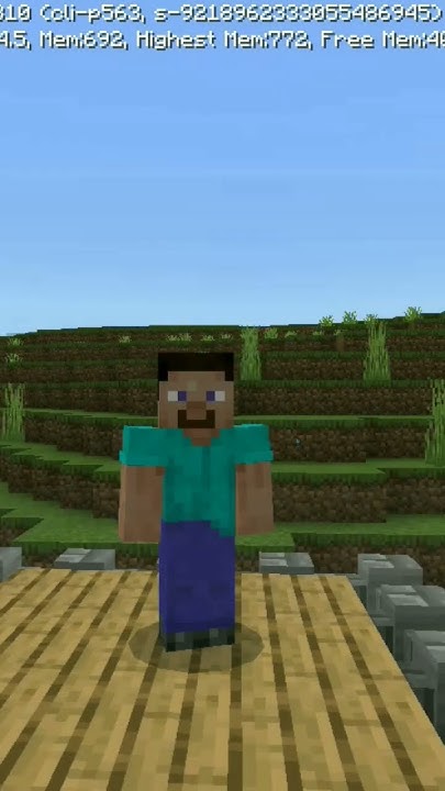 como ponerse en tercera persona en Minecraft - YouTube