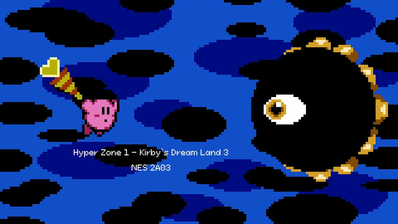 Hyper Zone 1 — Kirby's Dream Land 3 — NES 2A03 Cover - YouTube