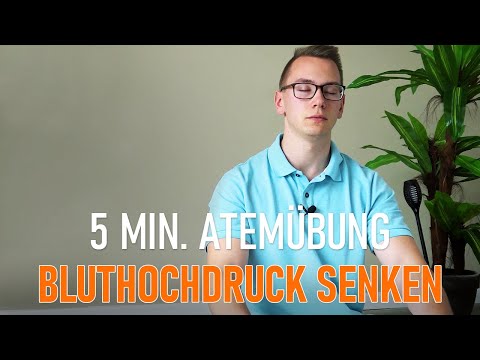Bluthochdruck in 5 Minuten senken - Einfache Atemübung