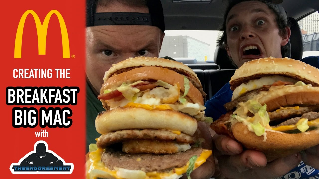 We created the Breakfast Big Mac at McDonald's | Team Up with The ...