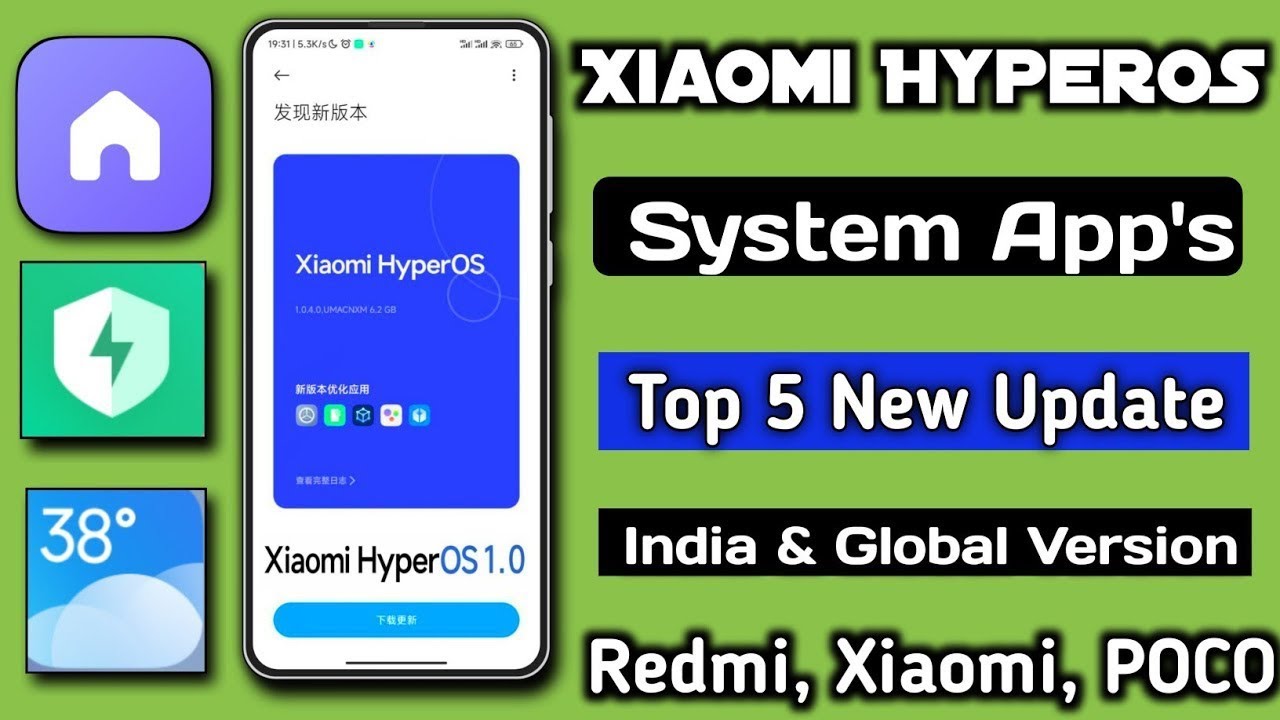 Xiaomi HyperOS Top 5 App's New Updates & New Smooth System Animation ...