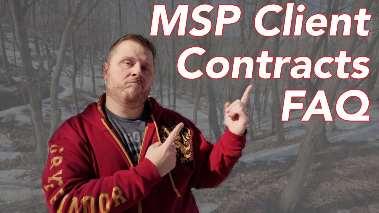 MSP Contracts 101: Building Client Contracts That Scale - YouTube