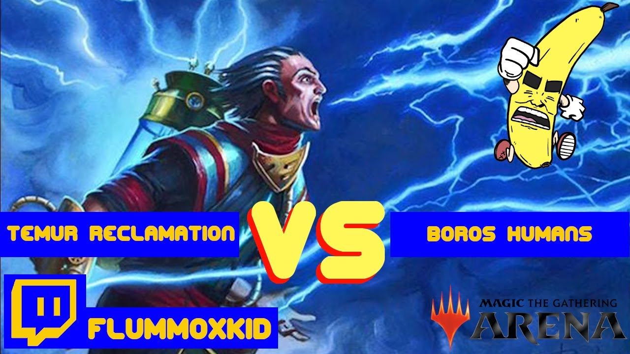 Temur Reclamation vs Boros Humans | Magic Ikoria Traditional Standard ...