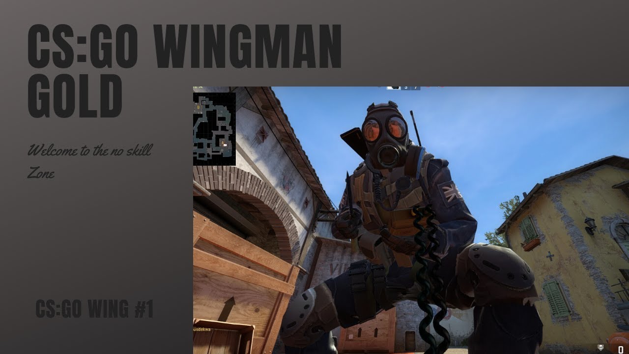 CS:GO Wingman #1 Gold Style - YouTube