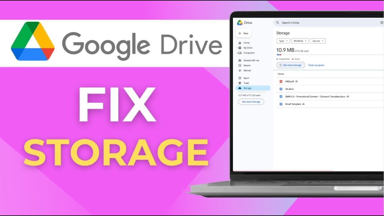 How to Fix Google Drive Storage Full Problem Step by Step 2025 Tutorial ...