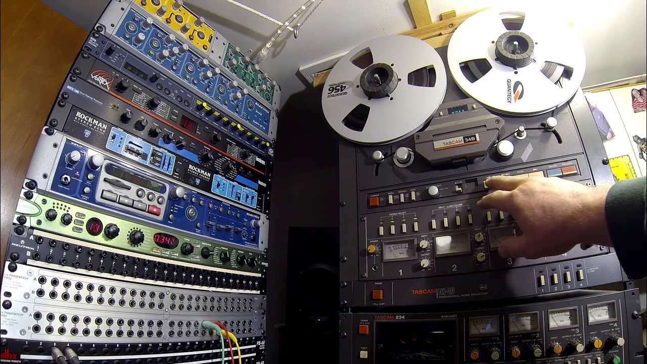 Tascam 34b Reel To Reel W EH Germanium 4 Big Muff Featuring GoPro tascam-34b-reel-to-reel-w-eh-germanium-4-big-muff-featuring-gopro
