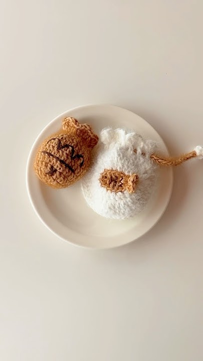 [둥둥뜨개] 붕어빵 파우치🤎(feat. 어항 속 금붕어 파우치 응용하기) #코바늘파우치 #코바늘붕어빵 #뜨개파우치 #파우치뜨기 ...