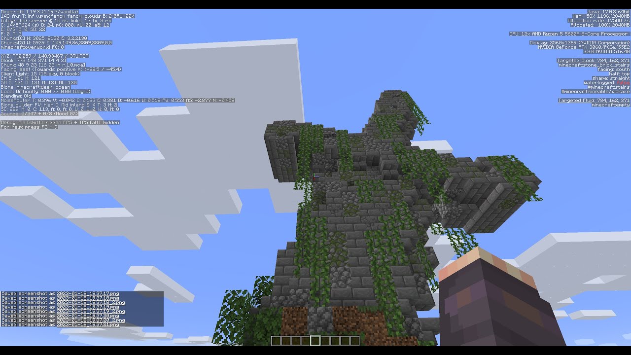 Playing The Minecraft Map Sword Island! - YouTube