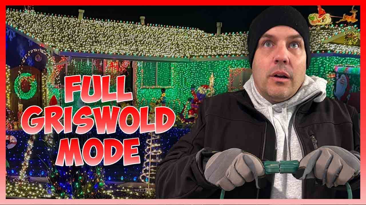 We Went Full Griswold with 25,000 Christmas Lights 🎄 #christmas # ...