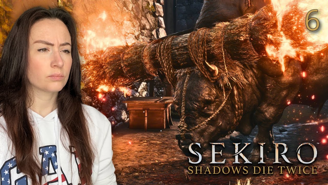 Getting Bull-ied by this flaming thing!! - Sekiro: Shadows Die Twice [6 ...