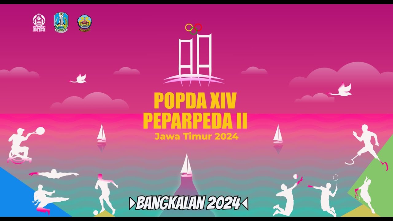 Closing Ceremony POPDA XIV PEPARPEDA II Jawa Timur 2024 - GOR Bangkalan ...