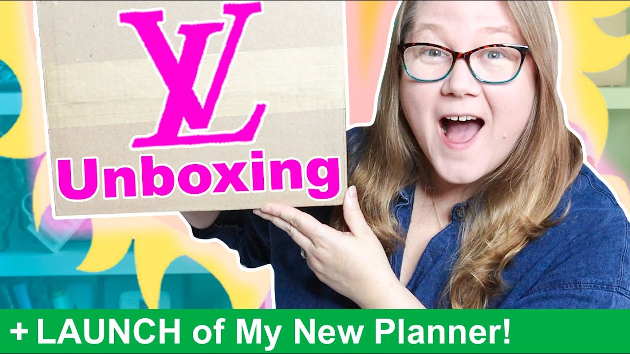 I'm So Excited to Share This With You! || LV Unboxing & New Planner ...