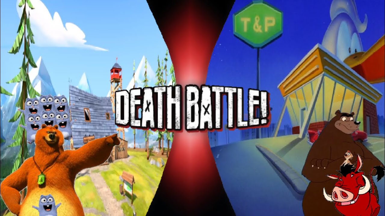 death battle trailer smolder the bear vs bear (grizzy and the lemmings ...